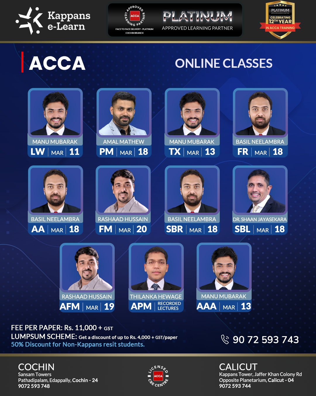 Kappans School of Accountancy & Management | Acca in kerala | Best acca ...